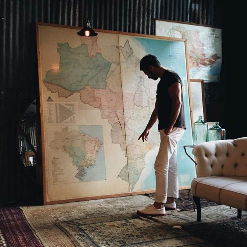 Man_with_map - Bespoke & Bourbon